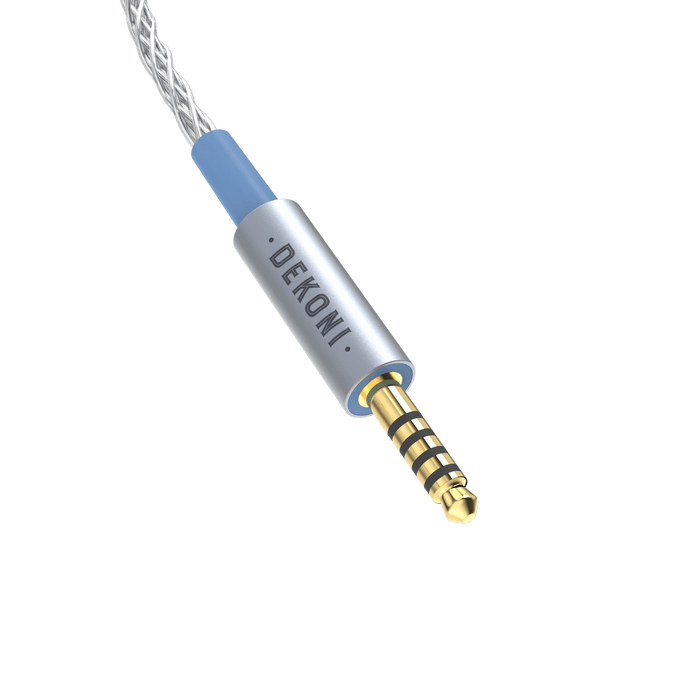 Presplit 4.4mm Balanced Silver Braided Cable – Dekoni Audio